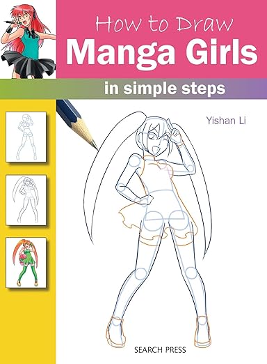 How to Draw: Manga Girls: in simple steps – The Book Bus