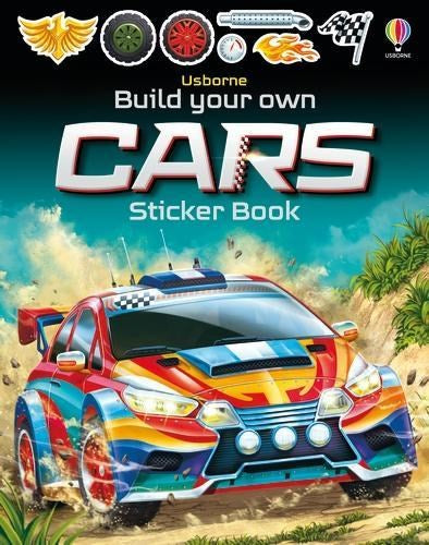 Build your own Cars Sticker boo – The Book Bus
